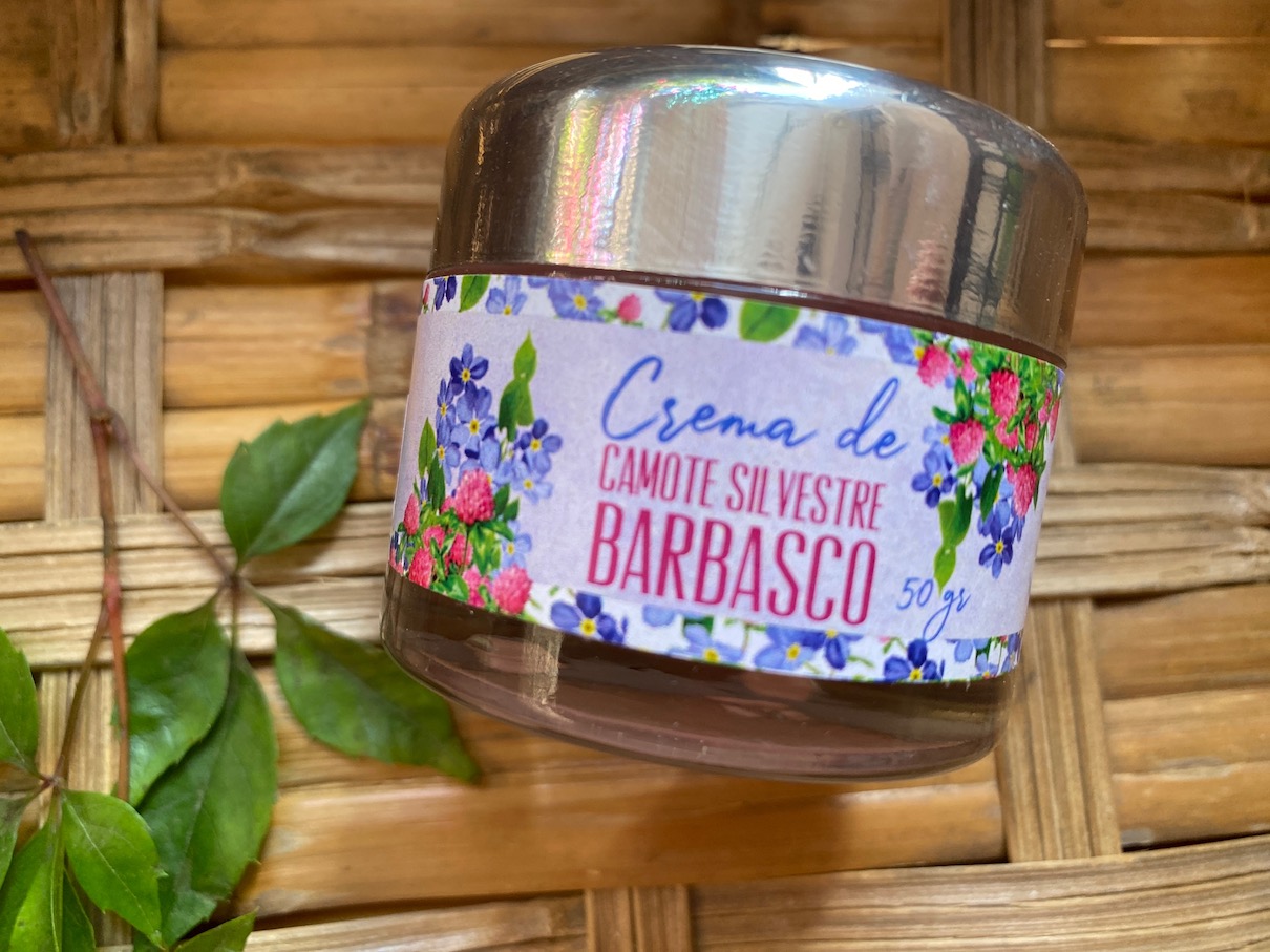 CREMA DE CAMOTE SILVESTRE BARBASCO - La Pitaya